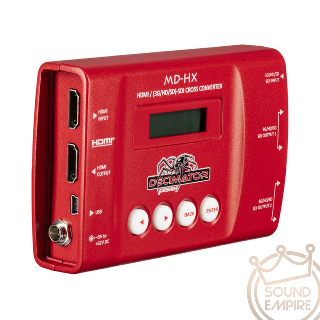 Decimator MD-HX Cross Convertor – Sound Empire Hire