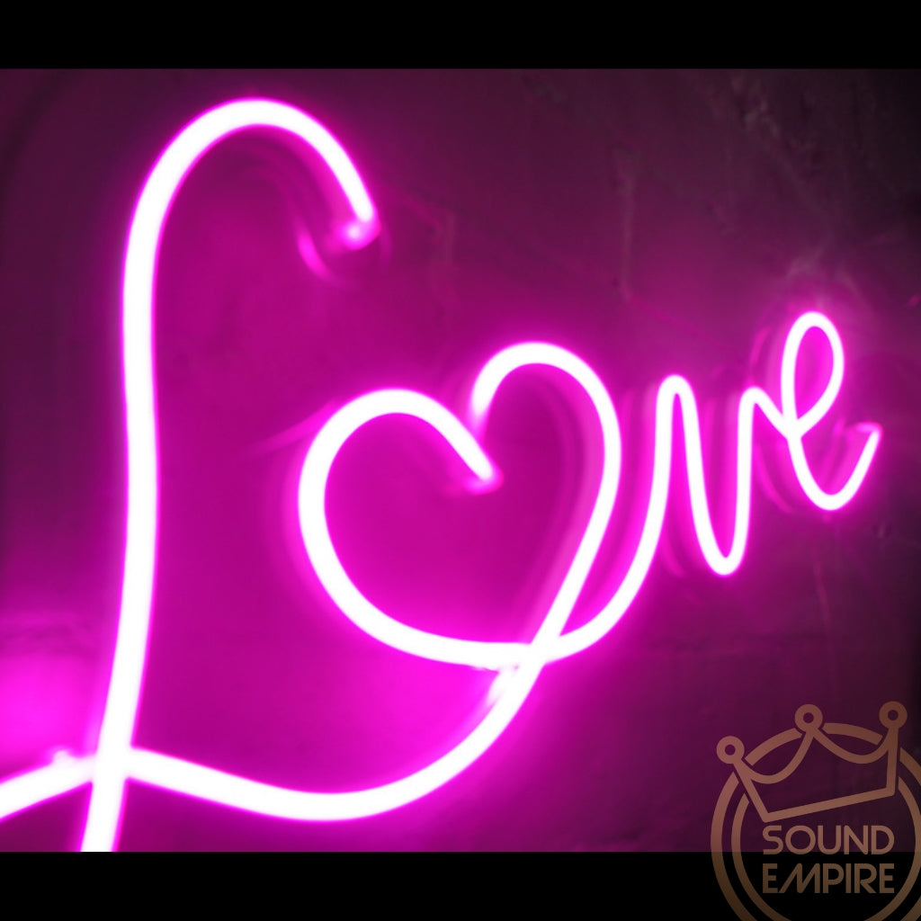 Neon LED Sign - "Love" – Sound Empire Hire