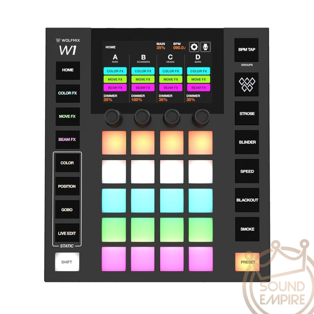 Wolfmix W1 DMX Lighting Controller – Sound Empire Hire