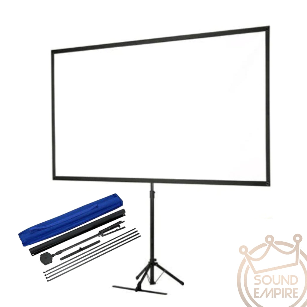 Portable Tripod Projector Screen 80" – Sound Empire Hire