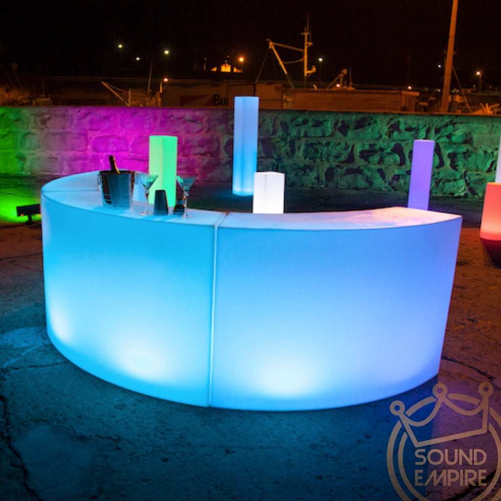 Curved Retail Bar