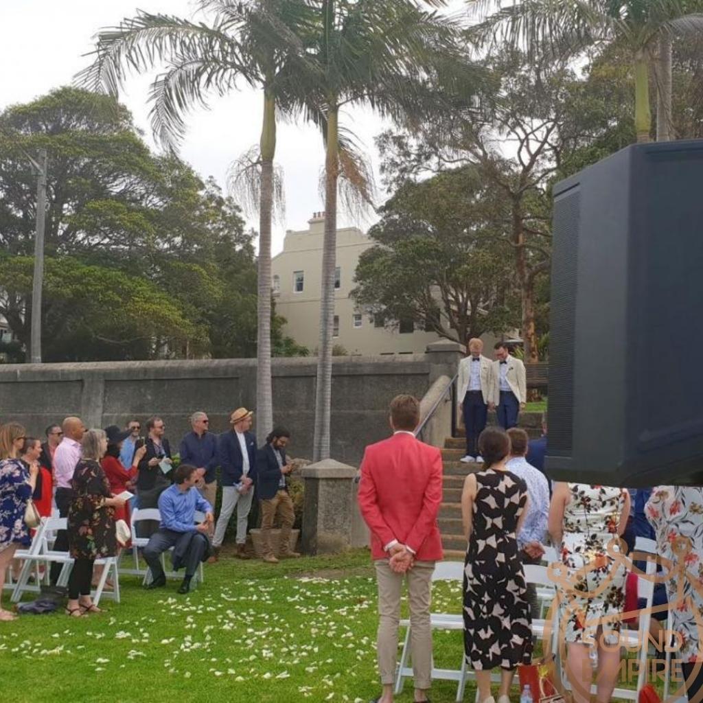 Portable Wedding Ceremony Sound System – Sound Empire Hire