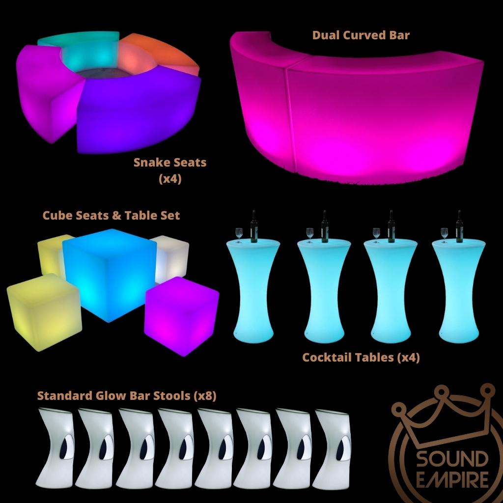 Premium Party Glow Pack – Sound Empire Hire